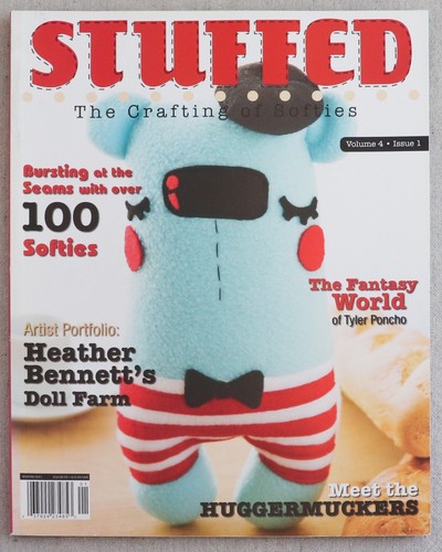 Stuffed Magazine Vol 4 #1 Hand Crafted Plush Animals Toys Art Dolls ...