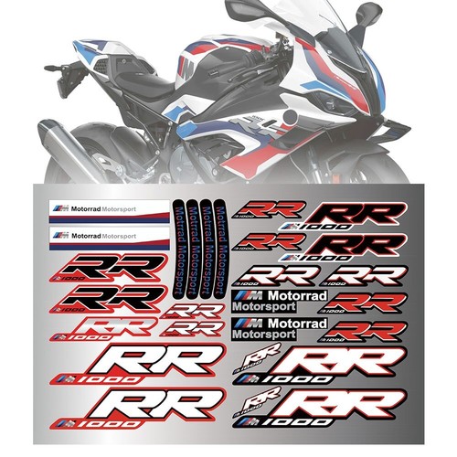 Motorcycle Body Fairing Decal Sticker Emblem Ornament For BMW M1000RR ...