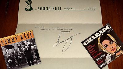 Autograph Big Band Leader Sammy Kaye | eBay