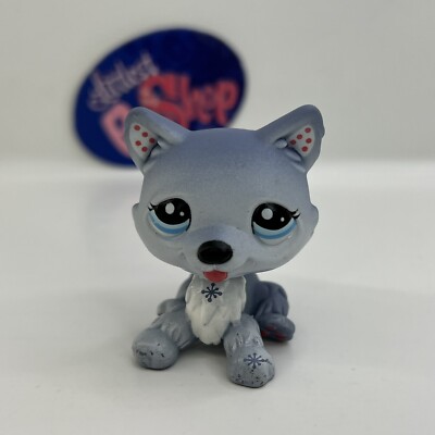HUSKY DOG #1617 - Authentic Littlest Pet Shop - Hasbro LPS | eBay