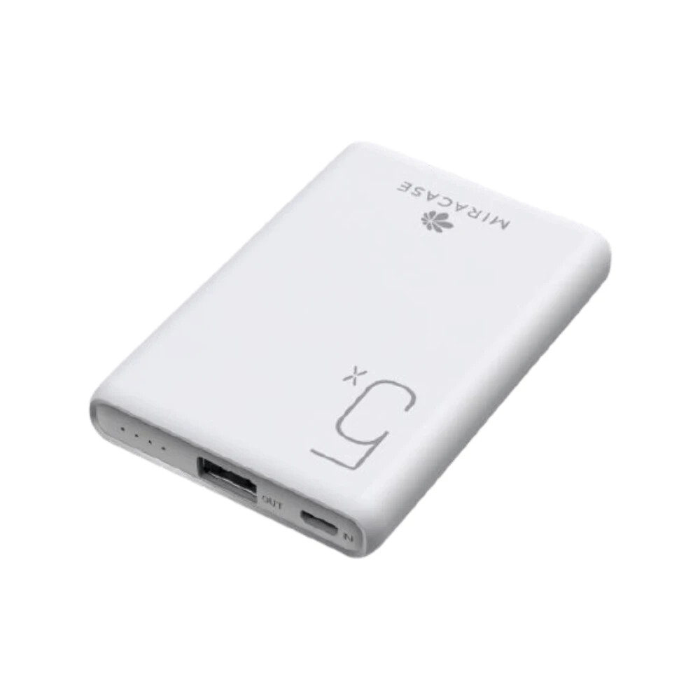 Miracase MPBM5000 Portable emergency battery PowerBank USB White 5V/2.0A Lithium | eBay