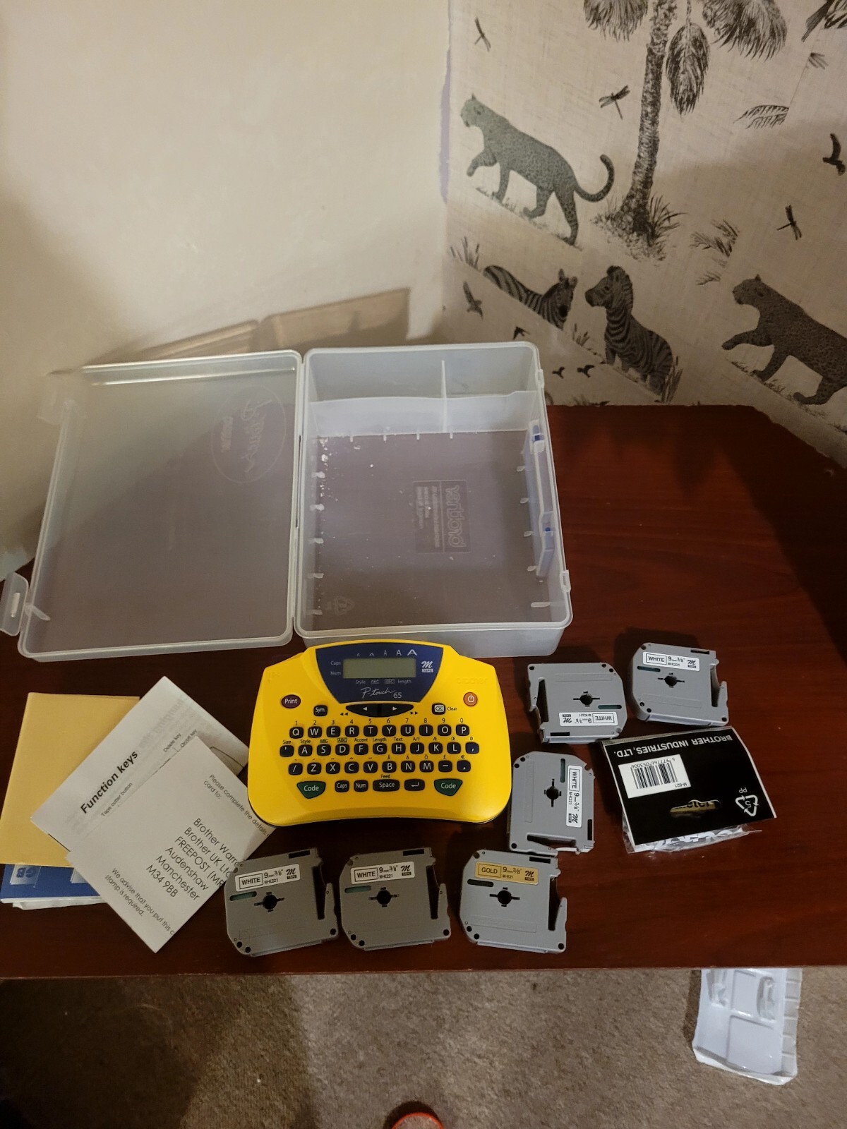 Brother P-Touch PT-65 Label Thermal Printer for sale online | eBay