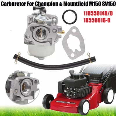 New Carburetor Carb For Champion & Mountfield M150 SV150 RV150 V35 V40 ...