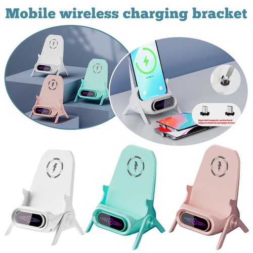 Vertical Mobile Phone Stand Wireless Mobile Phone Chair Charger Support ...