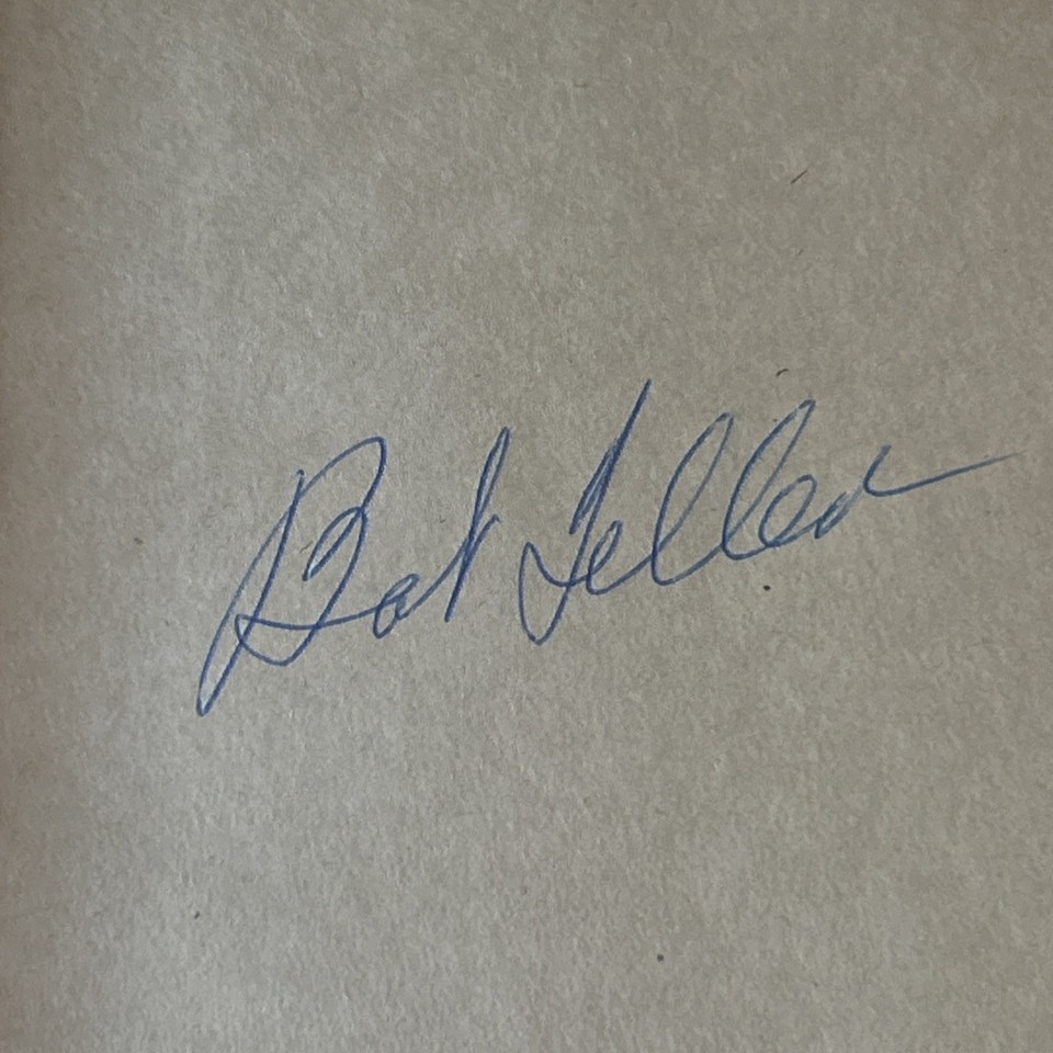 1947 Bob Feller Cleveland Indians SIGNED Baseball Hardcover Book ...