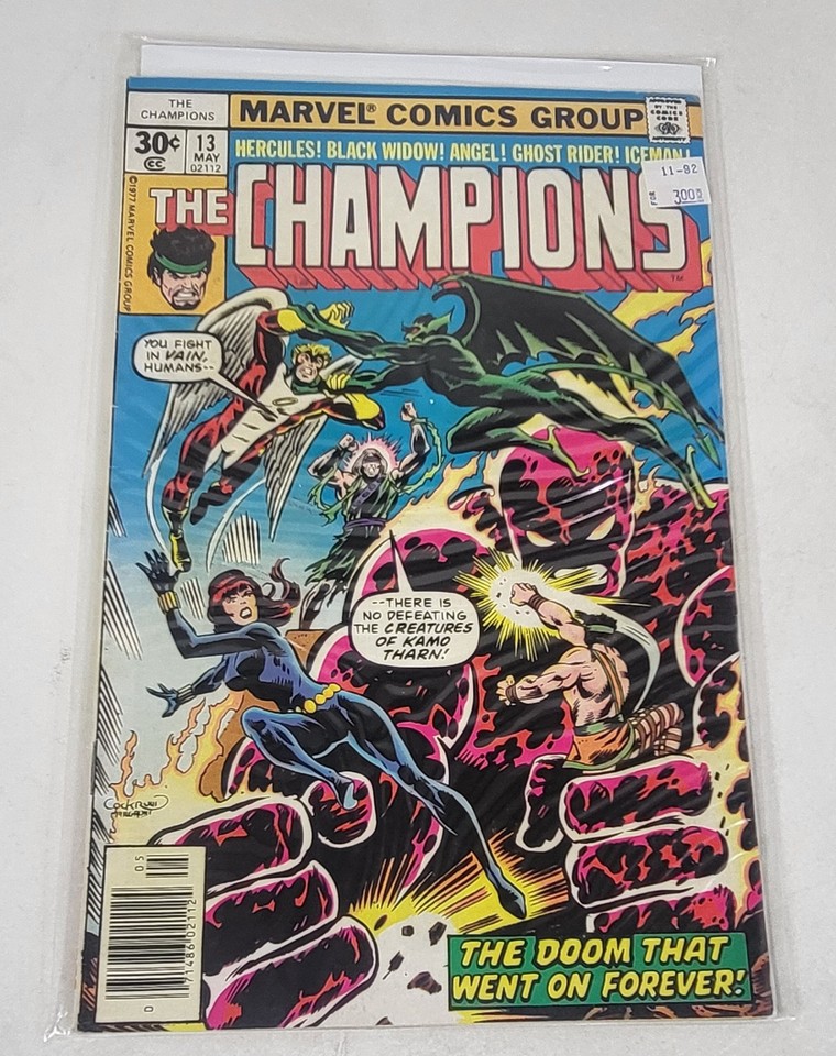 Marvel Comics Group The Champions #2, 3, 5-14, 17 (1976-1978) Lot of 13 ...