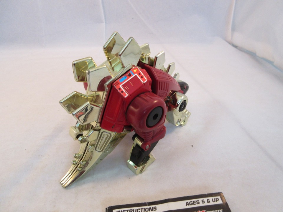 Transformers G2 Snarl Dinobots RED 1993 Autobot w manual | eBay