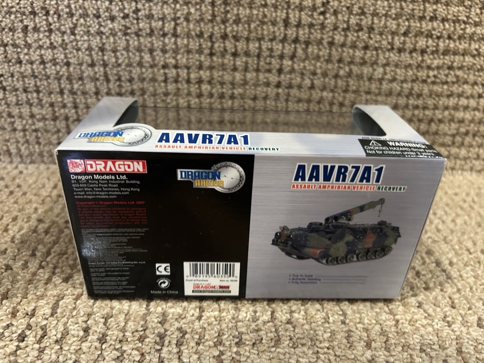 Dragon Armor 1:72 AAVR7A1 Assault Recovery Vehicle, USMC Iraq 2006, No ...