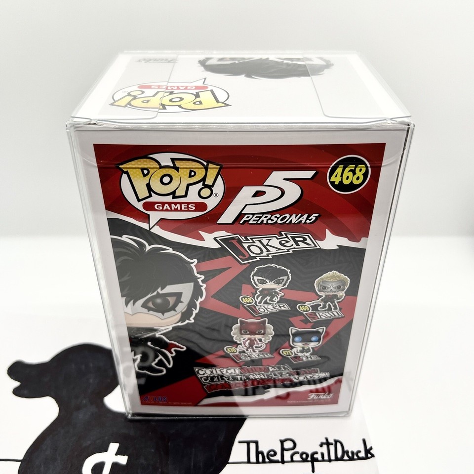 Funko POP! Games: Persona 5 Joker Chase Figure #468 w/ PROTECTOR | eBay