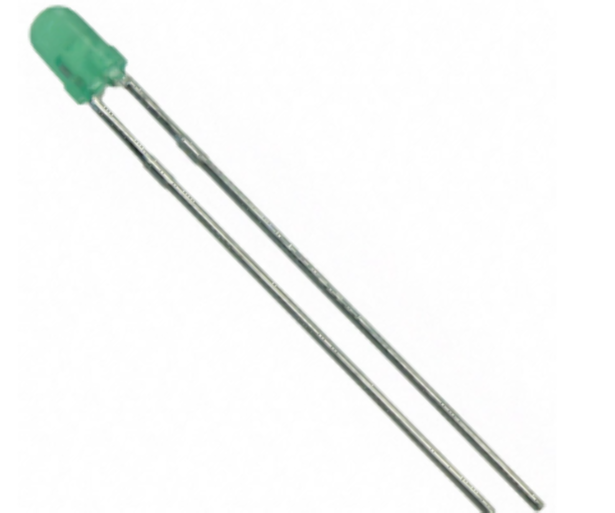 Pack of 10 WP710A10GD Green 568nm LED Indication - Discrete 2.2V Radial ...