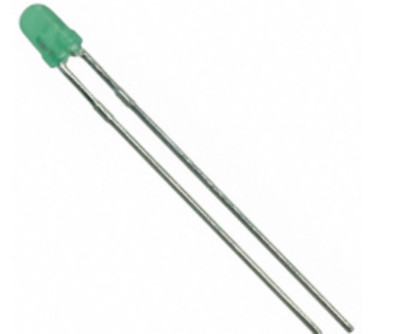 Pack of 10 WP710A10GD Green 568nm LED Indication - Discrete 2.2V Radial ...