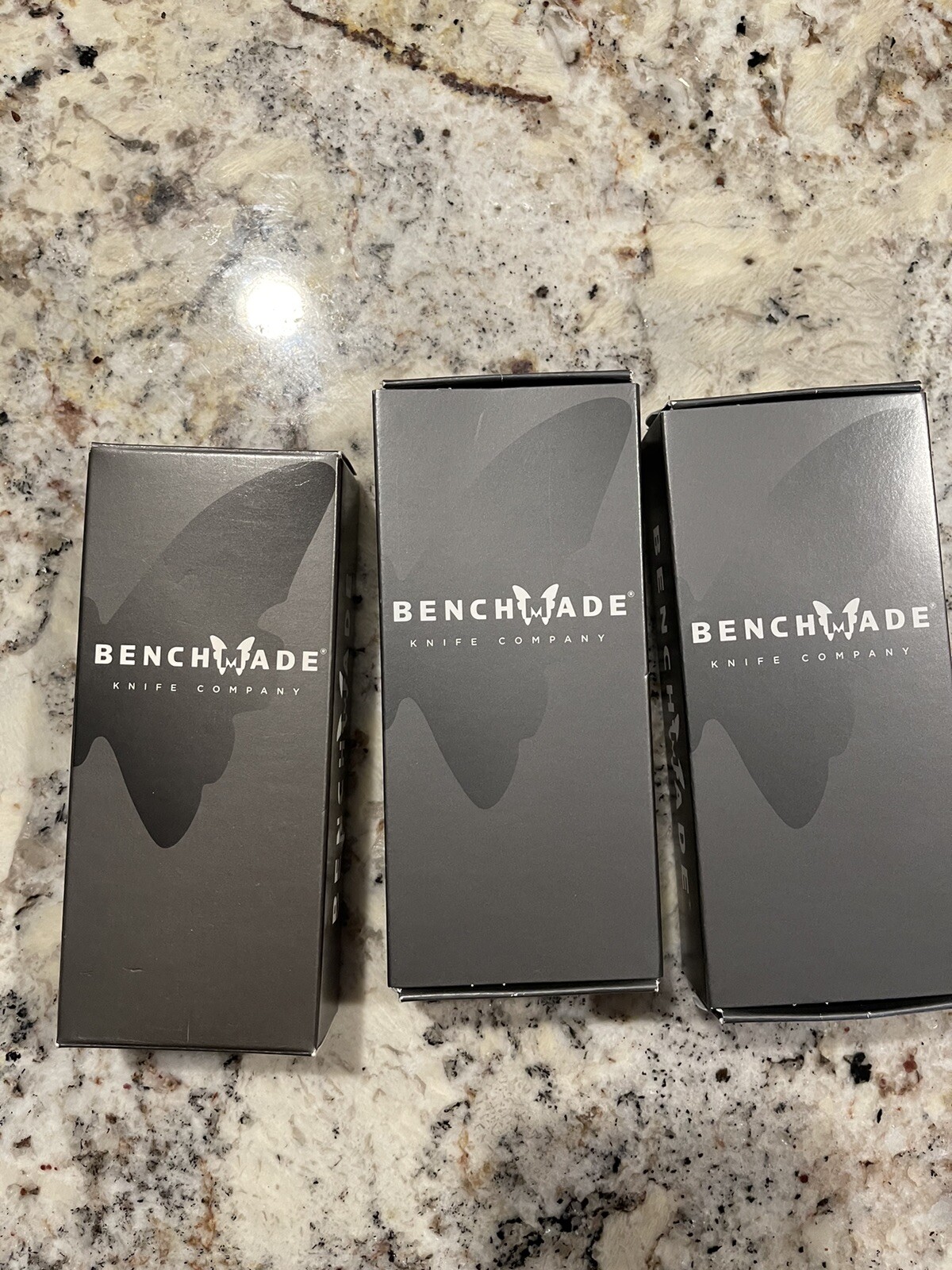 Lot Of 3 Benchmade Grey Empty Box For Knife (NO Knife) - MINT | eBay