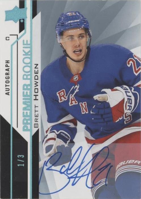 2018-19 Upper Deck Premier - Premier Rookie Brett Howden #70 Platinum ...