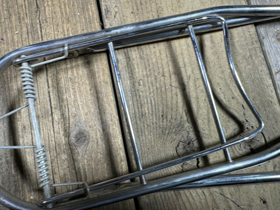 Vintage BICYCLE Rack LUGGAGE RACK Small Rear Rack | eBay