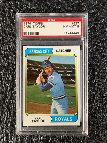1974 Topps Baseball #627 Carl Taylor PSA 8 | eBay