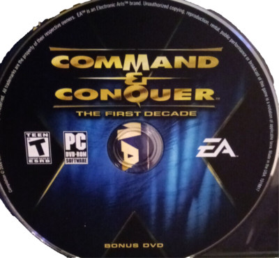 Command and Conquer - The First Decade - (Bonus DVD disc only) (PC) | eBay