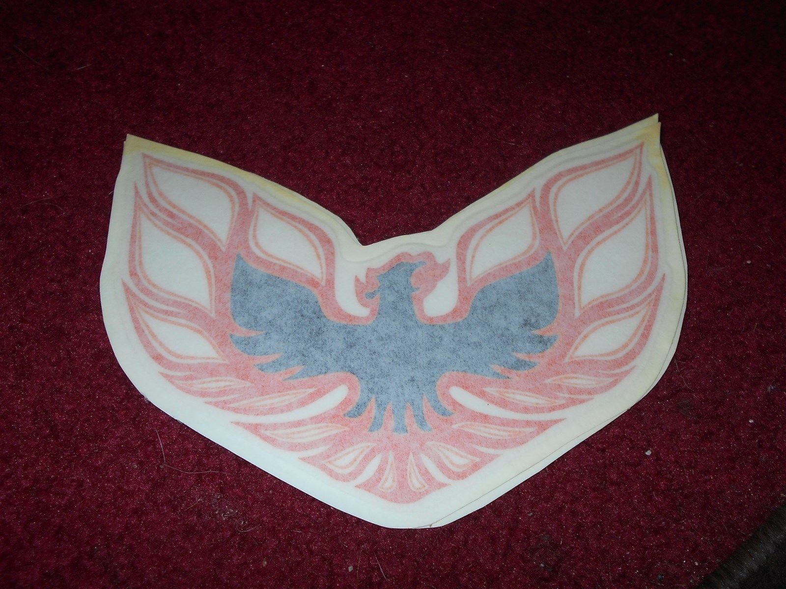 1976 PONTIAC FIREBIRD TRANS-AM SAIL PANEL OR DECKLID BIRD DECAL ...