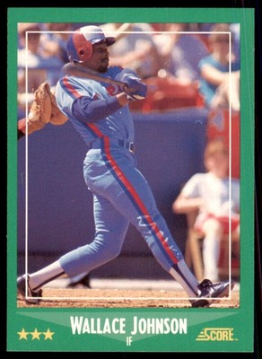 1988 Score: Wallace Johnson Baseball Cards #433 | eBay