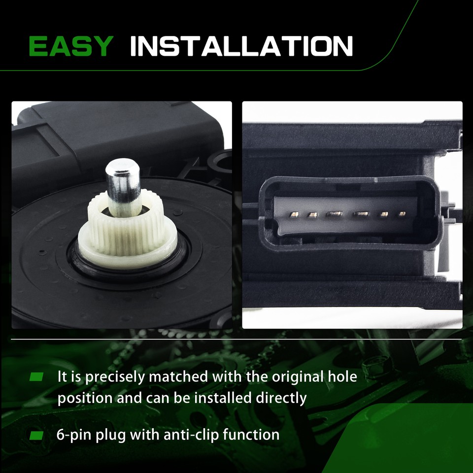 Power Window Motor Front Driver Side Fit For Hyundai Tucson 2016-22 ...