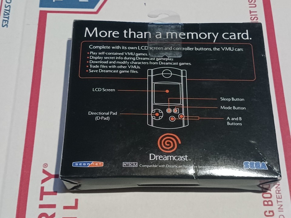 Sega Dreamcast Visual Memory Unit VMU Model HKT-7000 OEM Smoke Green ...