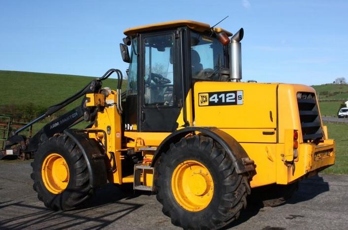 Jcb 412 S Decals Stickers Complete Kit | eBay