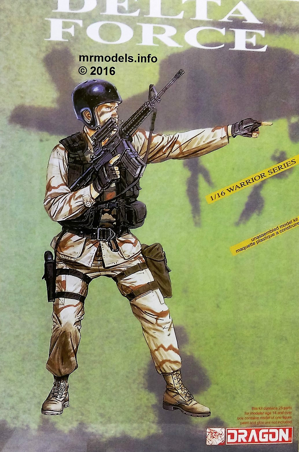 Dragon 1/16 Military Figure New Plastic Model Kit Figures 1 16 Mr ...