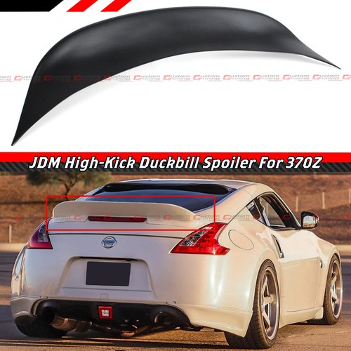 FOR 09-2020 NISSAN 370Z MATT BLACK JDM HIGHKICK DUCKBILL TRUNK LID ...