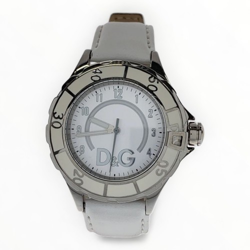 D&G Quartz Watch White Authentic Women H:1.89” W:1.77” 2980 | eBay ...