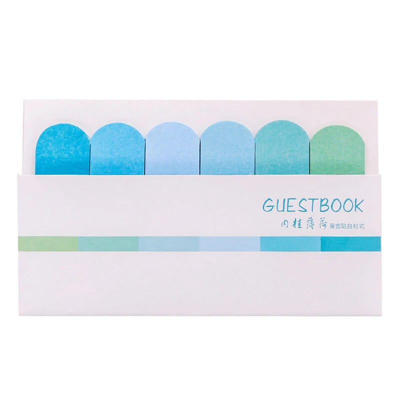 [showallthe] Geometry Gradient Sticky Notes Notepad Memo Pad Office ...