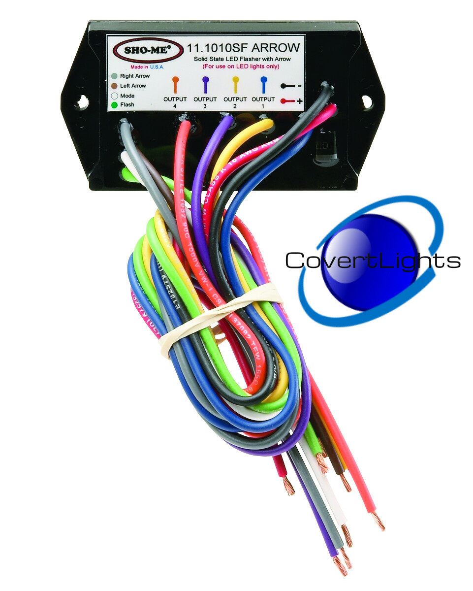 SHO-ME 11.1010SF ARROW Strobe Style LED Flasher for sale online | eBay