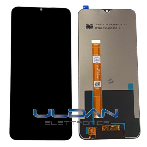 Écran à Cristaux Liquides OPPO Realme C21Y RMX3261 RMX3263 Tactile Noir ...