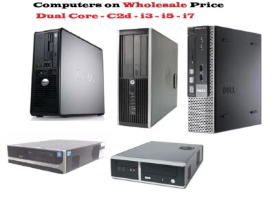 CHEAP FAST DESKTOP Computer DELL HP ACER RM STONE IBM i3 i5 WiFi ...
