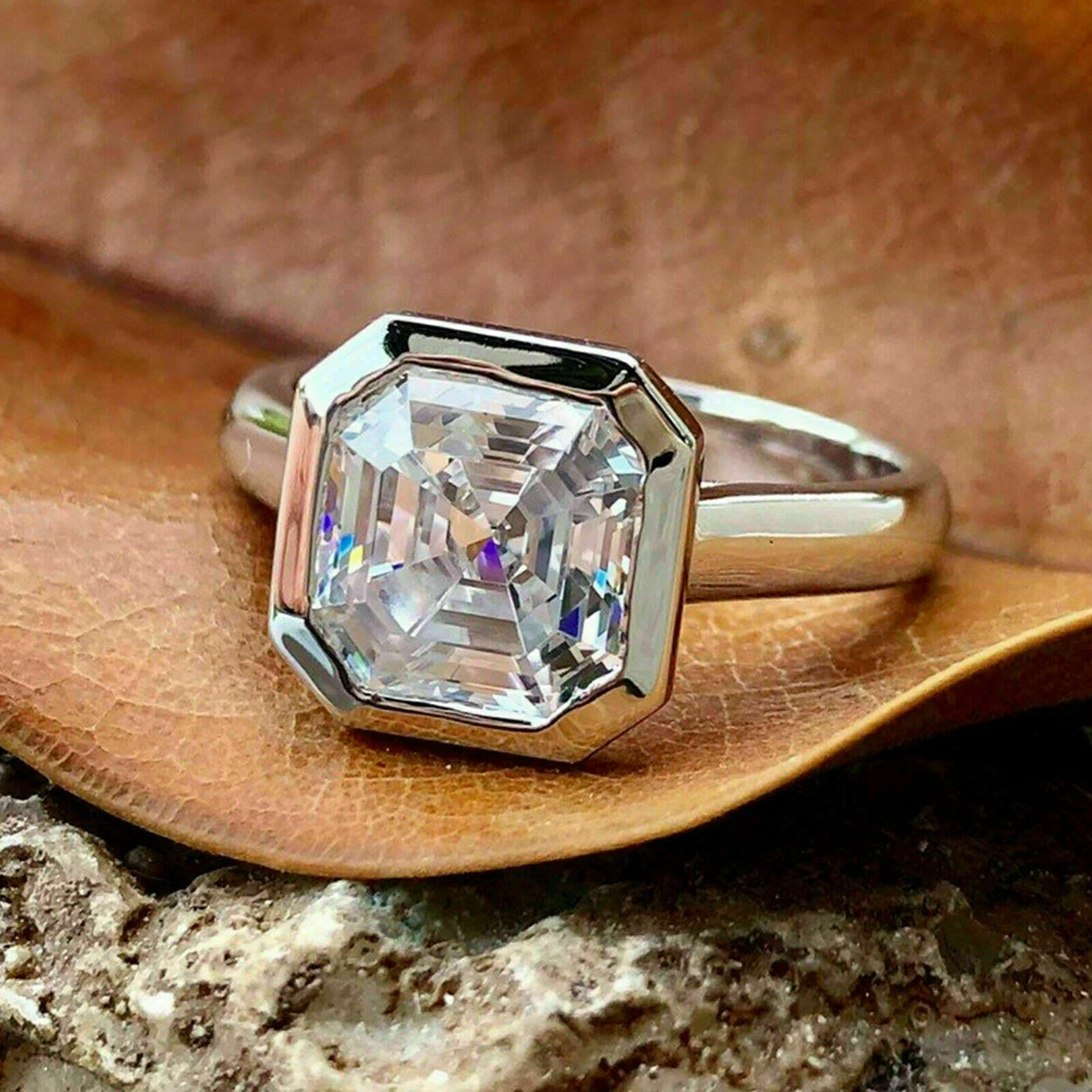 Asscher Cut Diamond 1 Carat