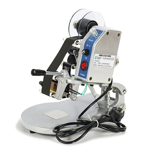 Direct Thermal Foil Manual Stamp Printer Coding Machine Date Ribbon ...