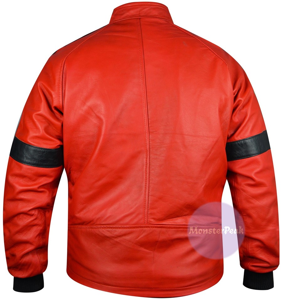 Smokey and The Bandit Leather Jacket Burt Reynolds Red Jacket, (XXS ...
