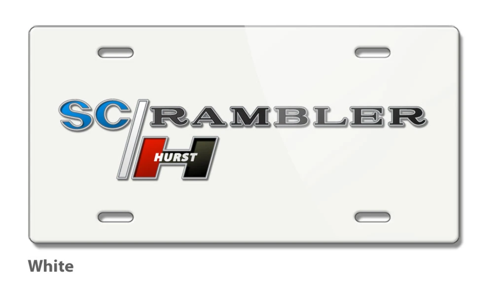 1969 AMC Hurst S/C Rambler Emblem Novelty License Plate - 16 colors ...