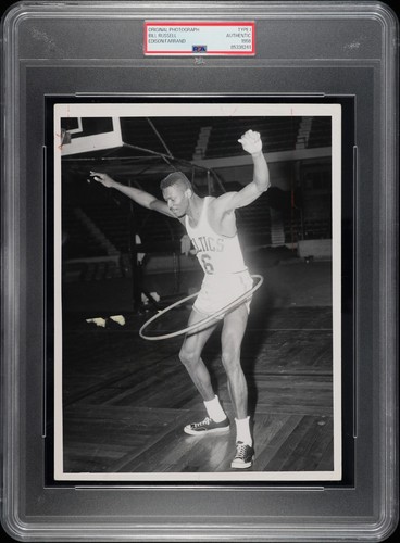 1958 Bill Russell Rookie Card Era Hula-Hoop PSA Type I Photo 1 by ...