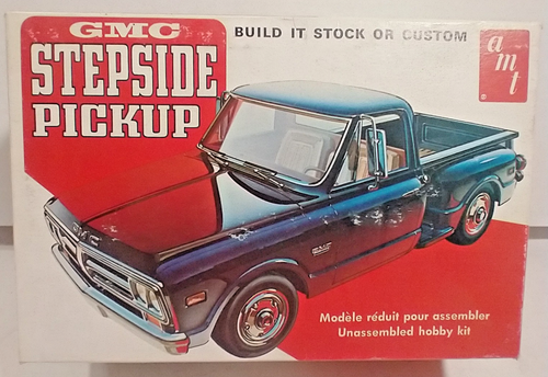 Vintage AMT GMC Stepside Pickup Vintage Model kit 1/25 Scale T409 | eBay