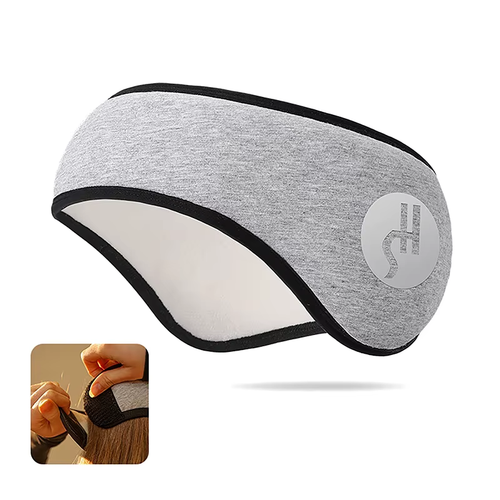 Soundproof Earmuffs for Sleeping Unisex Ear Warmer Winter Head Band Ski ...