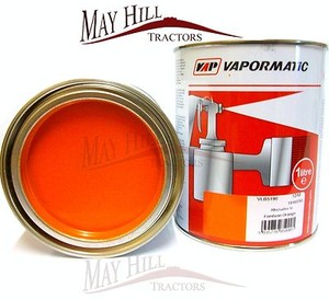 Fordson Orange Tractor Paint 1 Litre Tin - Vapormatic | eBay