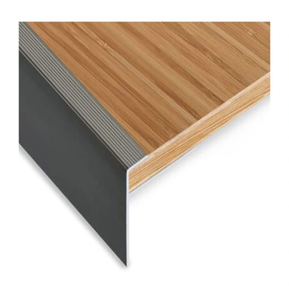 F Shape Stair Nosings 15 Pcs Aluminium 90 Cm Brown | eBay