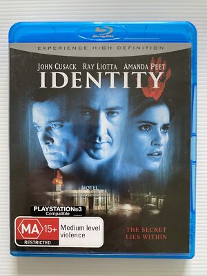 Blu Ray - IDENTITY (2003) - Region B - John Cusack - Ray Liotta ...