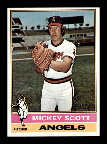 1976 Topps Mickey Scott #276 California Angels MLB Baseball Card NM ...