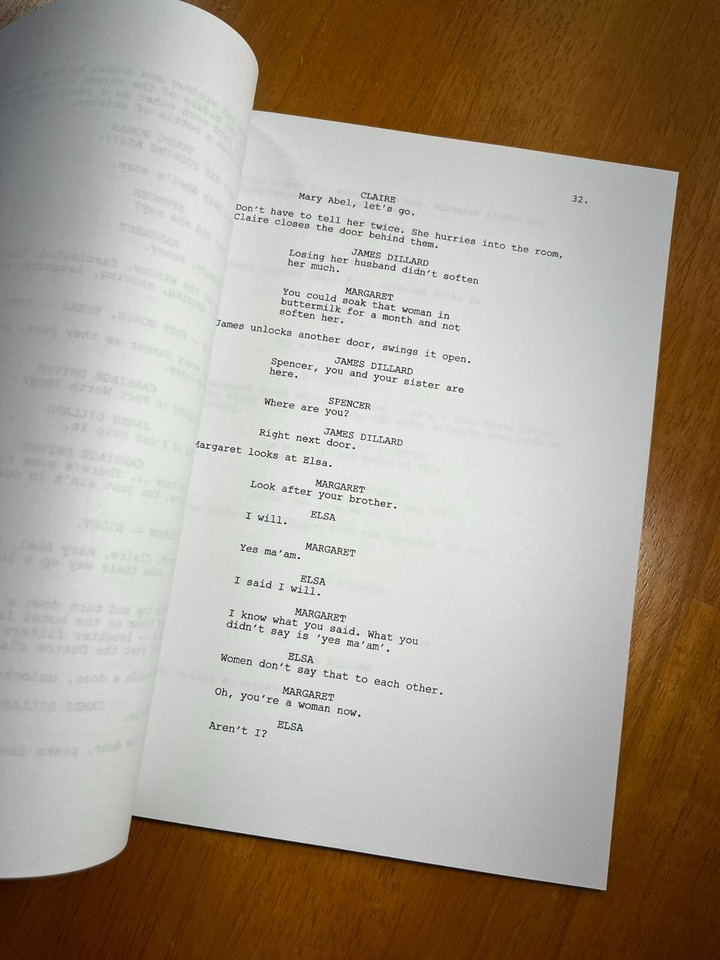 1883 Pilot Script Cast-Signed - Autograph Reprints - Yellowstone ...