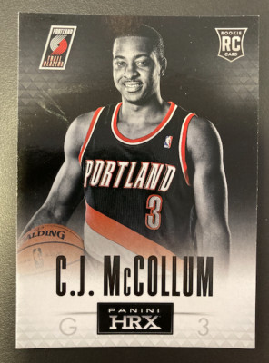 C.J McCOLLUM 2013 PANINI HRX ROOKIE | eBay