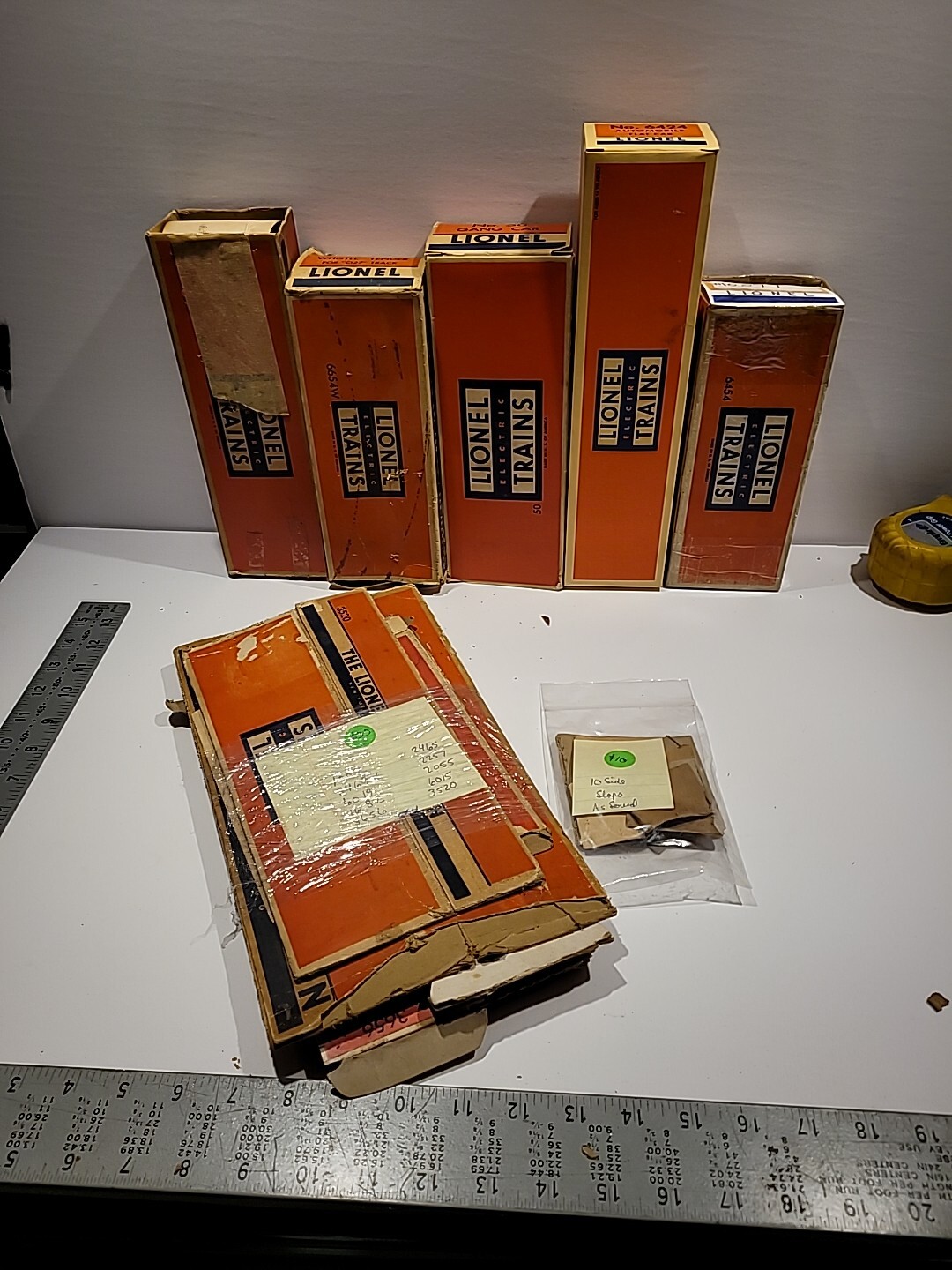 Vintage Lionel Train Boxes Lot ONLY NO TRAINS See Desc for Models Lot 6 ...