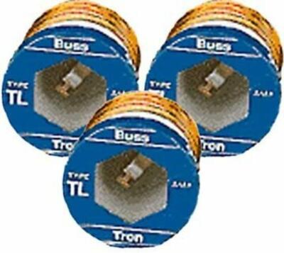 Bussmann - Cooper BP-TL-20 3 Count 20 Amp Time Delay Plug Fuses | eBay
