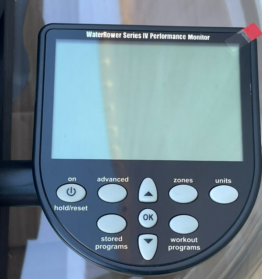 WaterRower M1 S4 Monitor Silver Tank Rowing Machine | eBay