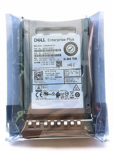 NEW DELL 3.84TB 2.5" SAS 12G PowerEdge 15G R540 R640 R740 R840 Server ...