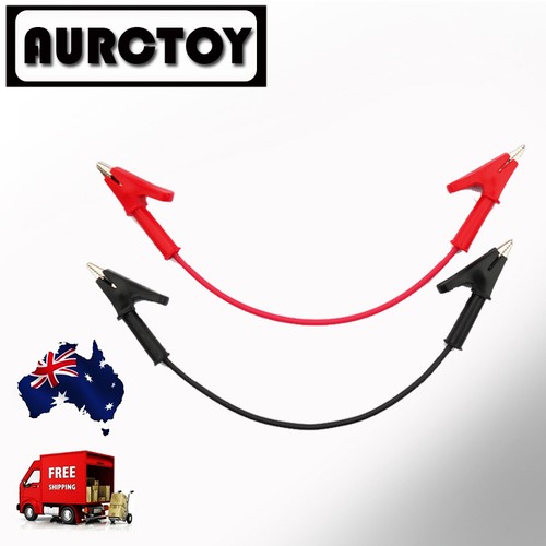 Test Leads for Multimeter Meter Power Clips alligator High Current Soft ...